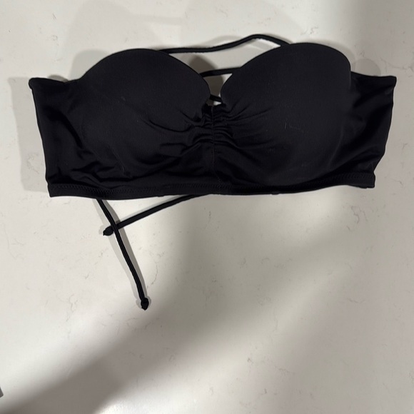 Victoria's Secret | Swim | Victorias Secret Black Push Up Bikini Top ...